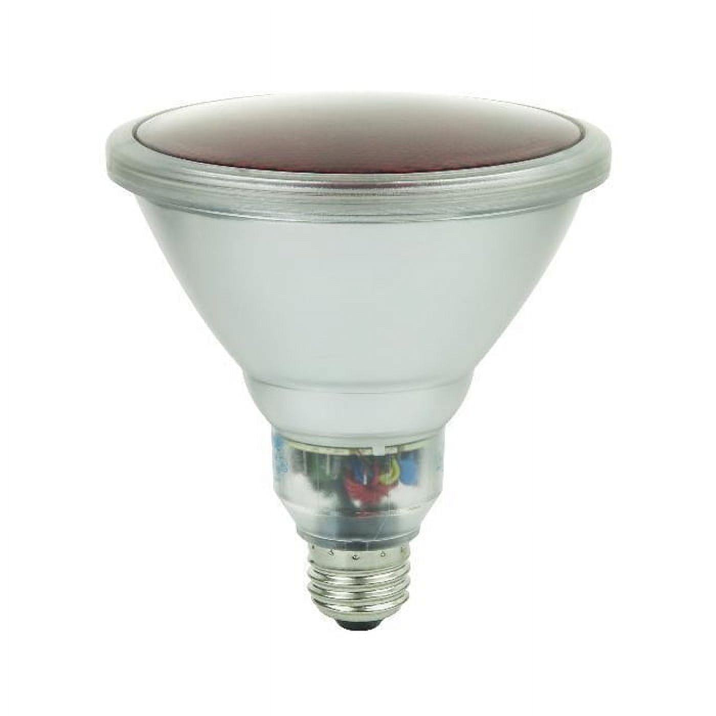 SUNLITE Red CF SL23PAR38, 23 Watts Outdoor Floods Bulb - Walmart.com