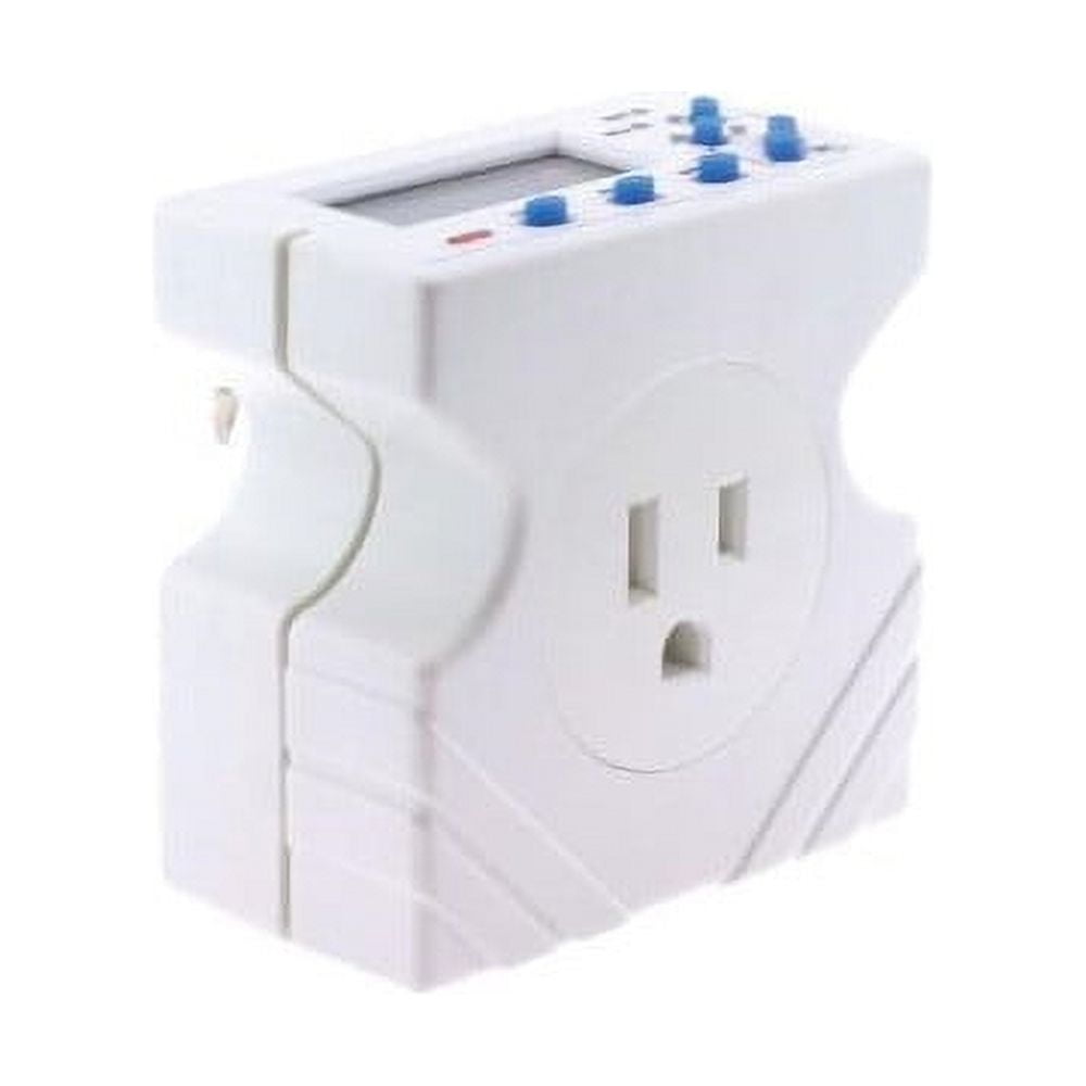 SUNLITE T400 7 Day Digital Timer White Color - Walmart.com