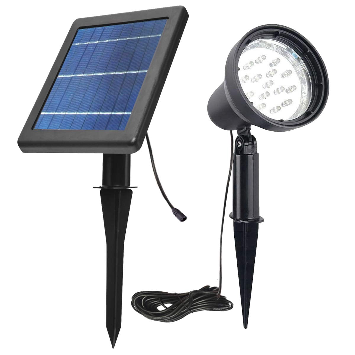 SUNLONG Solar Spotlights Outdoor Waterproof Bright Solar Wall Light Led ...