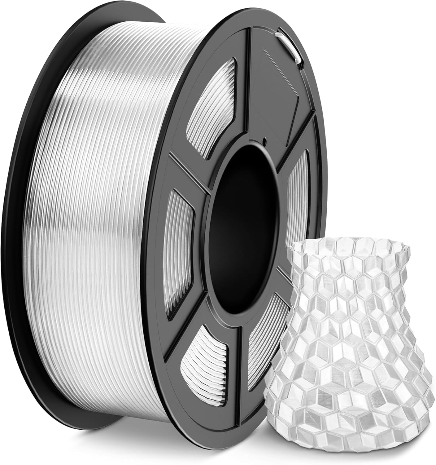 SUNLU 3D Printer Filament 1.75mm, Neatly Wound 3D Printing Filament ...