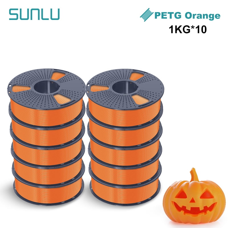 PETG 1.75mm 3D Printer Filament Bundle, SUNLU PETG Filament for Most ...