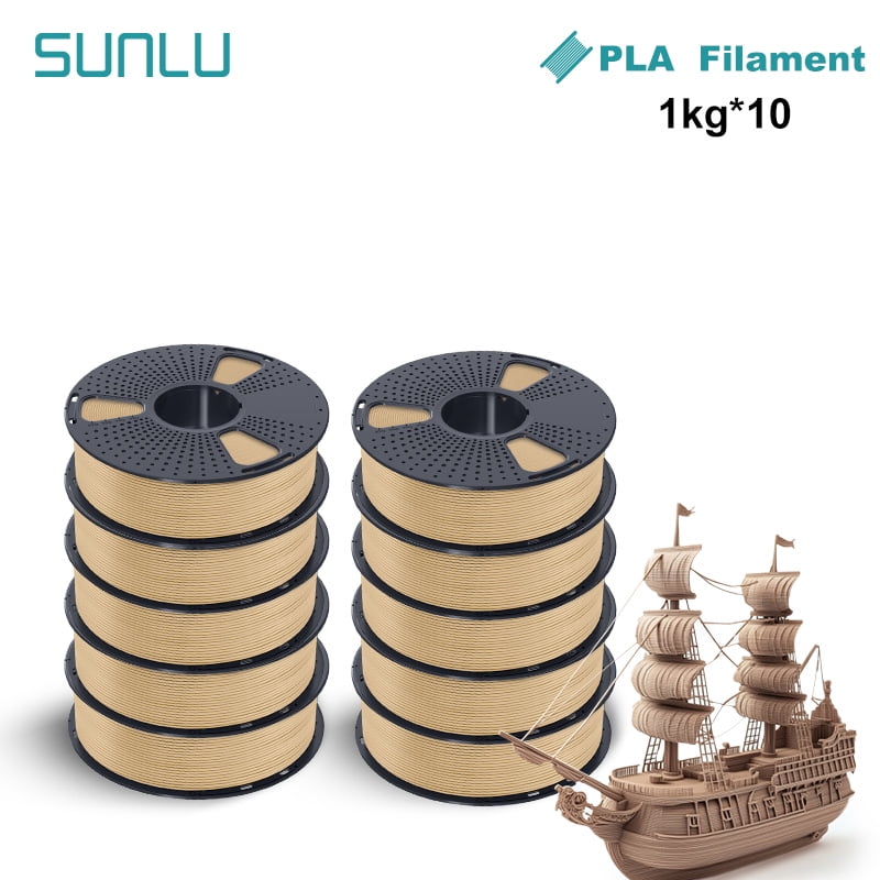 SUNLU PLA 3D Printer Filament 1.75mm, Neatly Wound PLA 3D Printing ...