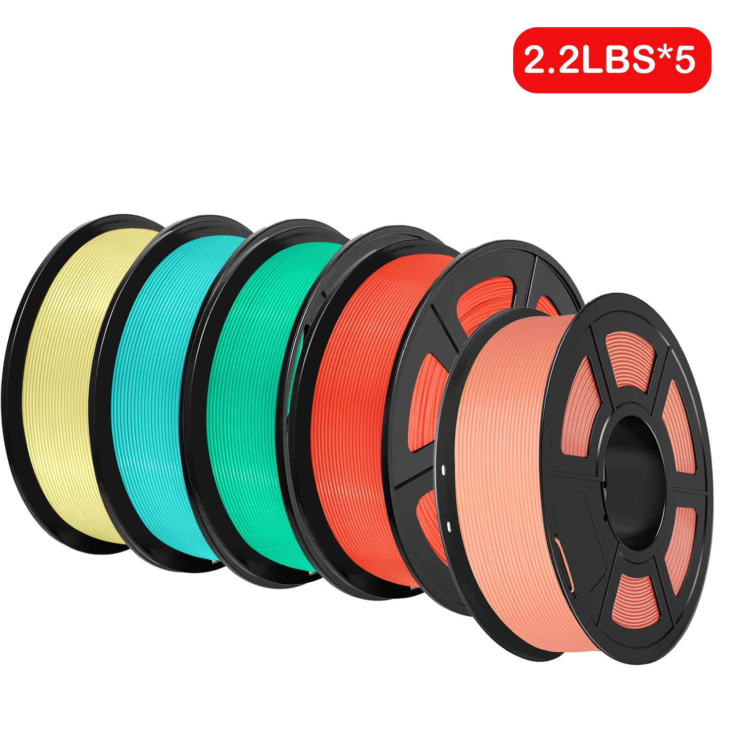 Sunlu PLA-Meta 3D Printer Filaments for Most FDM Printers, Multicolor ...