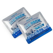Vakly Refillable Ice Bags with Clamp Closure - Soft Reusable Icepack ...