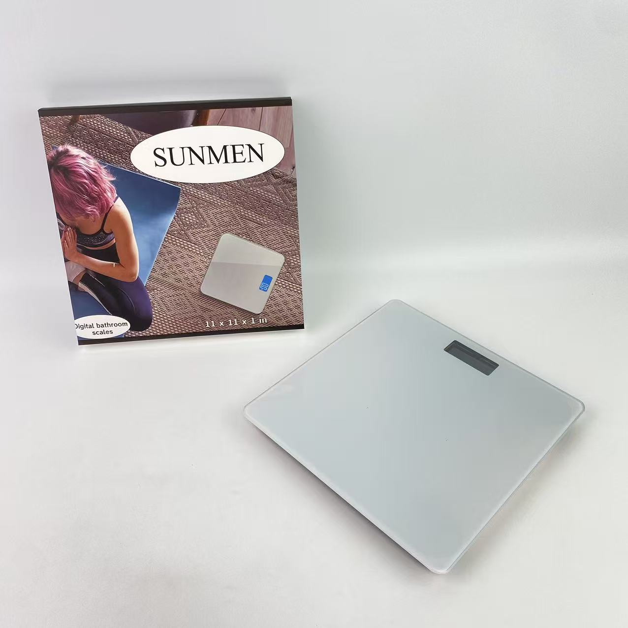 SUNMEN Digital bathroom scales,Scale for Body Weight, Digital Bathroom ...