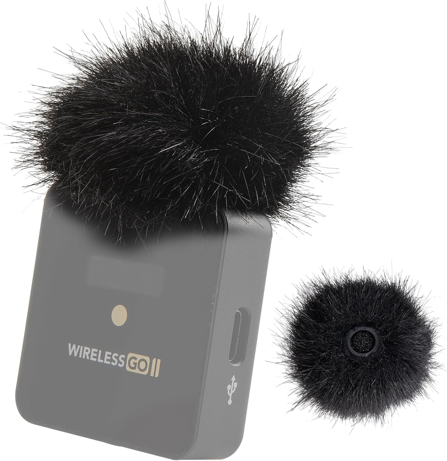 SUNMON 2PCS Wind Muff for Rode Wireless Go 2 Dual Channel Wireless ...
