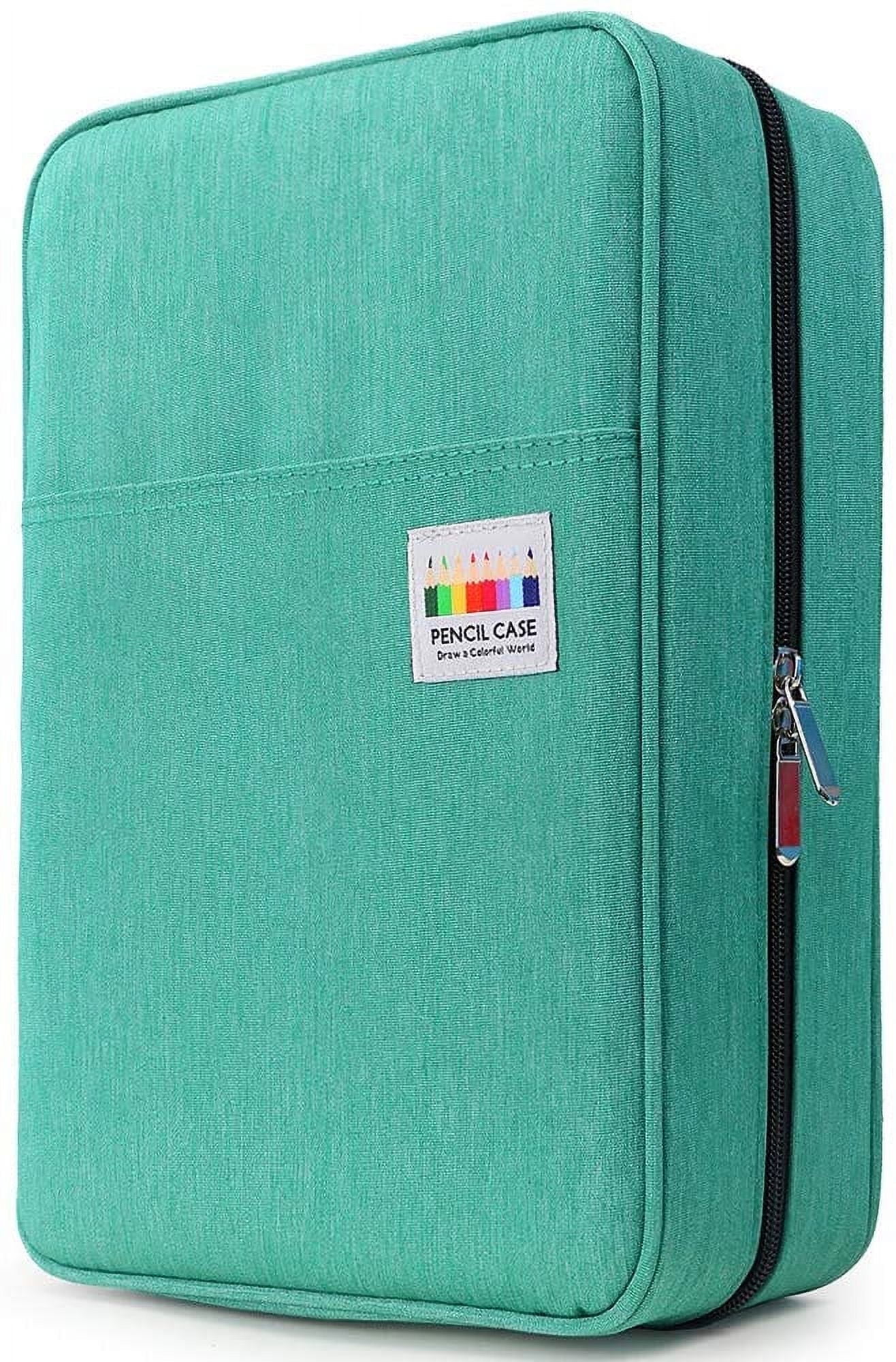 SUNMON Big Capacity Colored Pencil Case - 300 Slots Large Pen Case ...