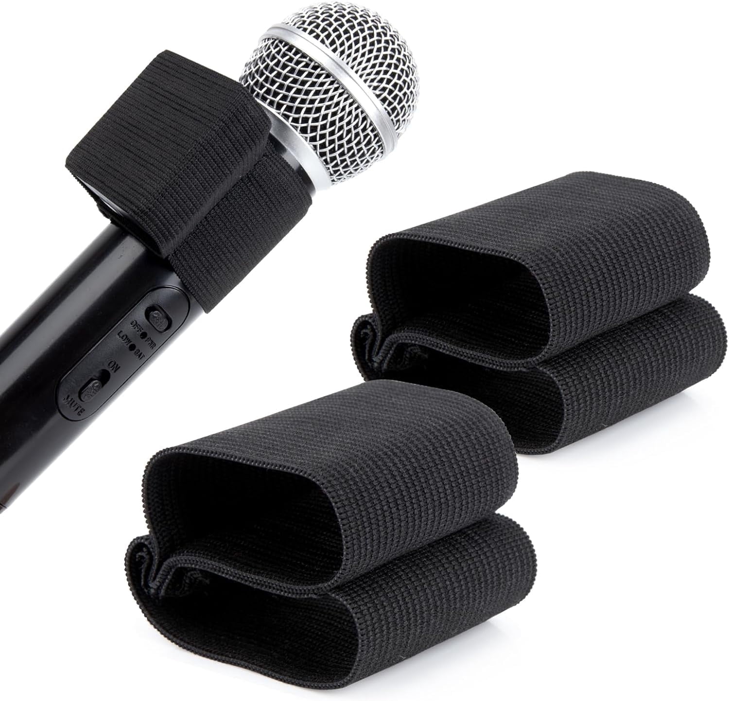 SUNMON Hand Microphone Elastic Sleeve Compatible with Rode Wireless Go ...
