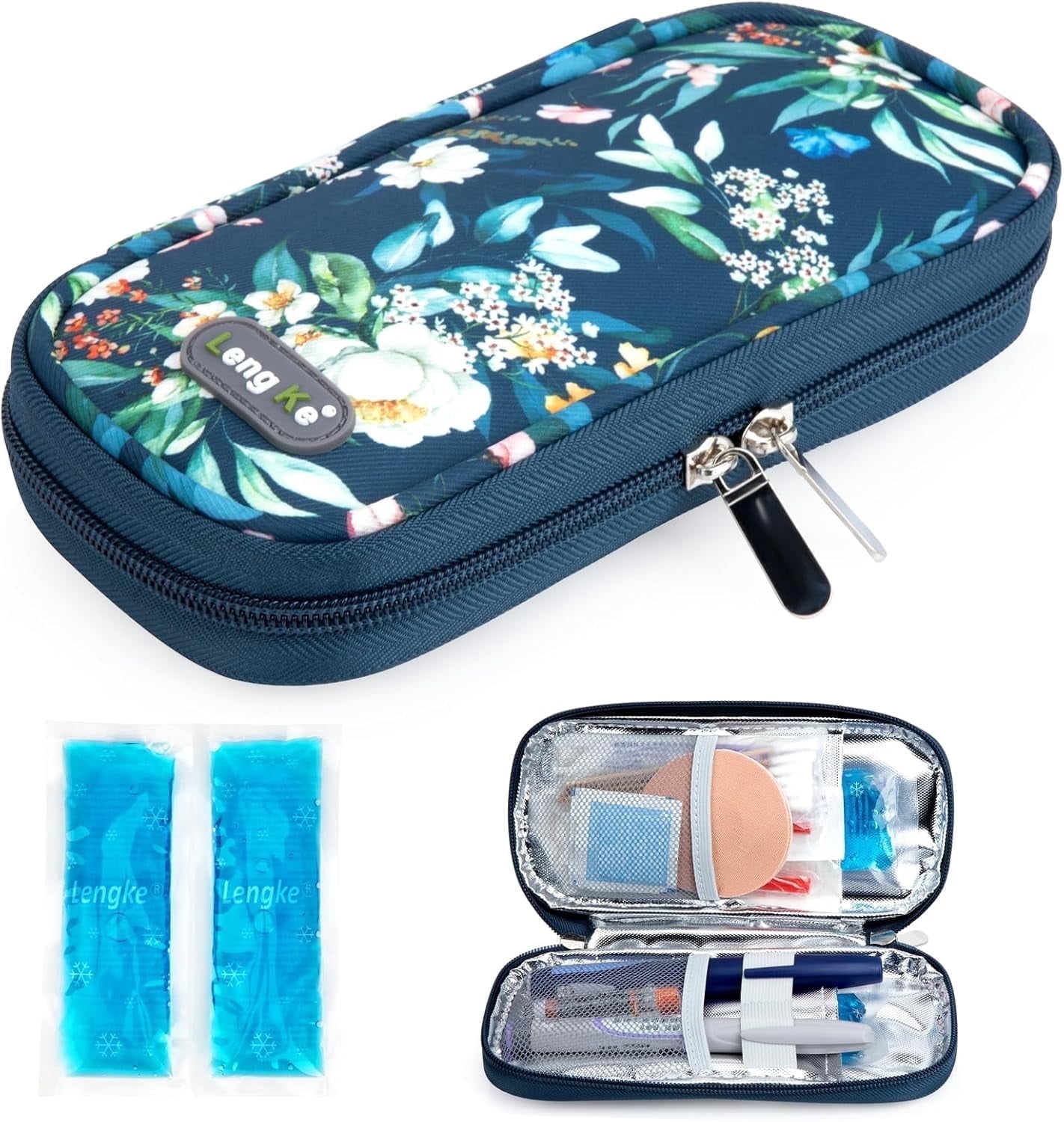 SUNMON Insulin Cooler Travel Case - Diabetic Cooler Case Portable ...