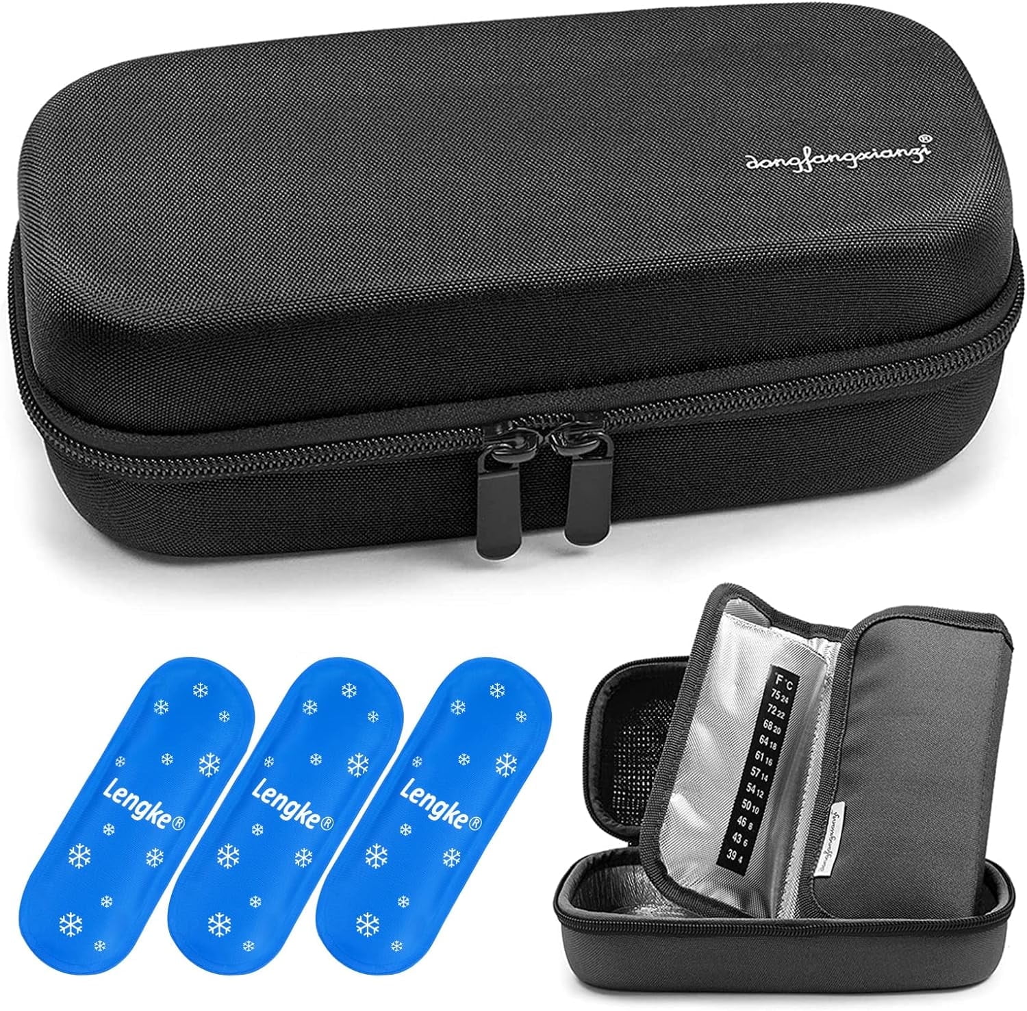 SUNMON Insulin Cooler Travel Case - Handy Medication Insulated Diabetic ...