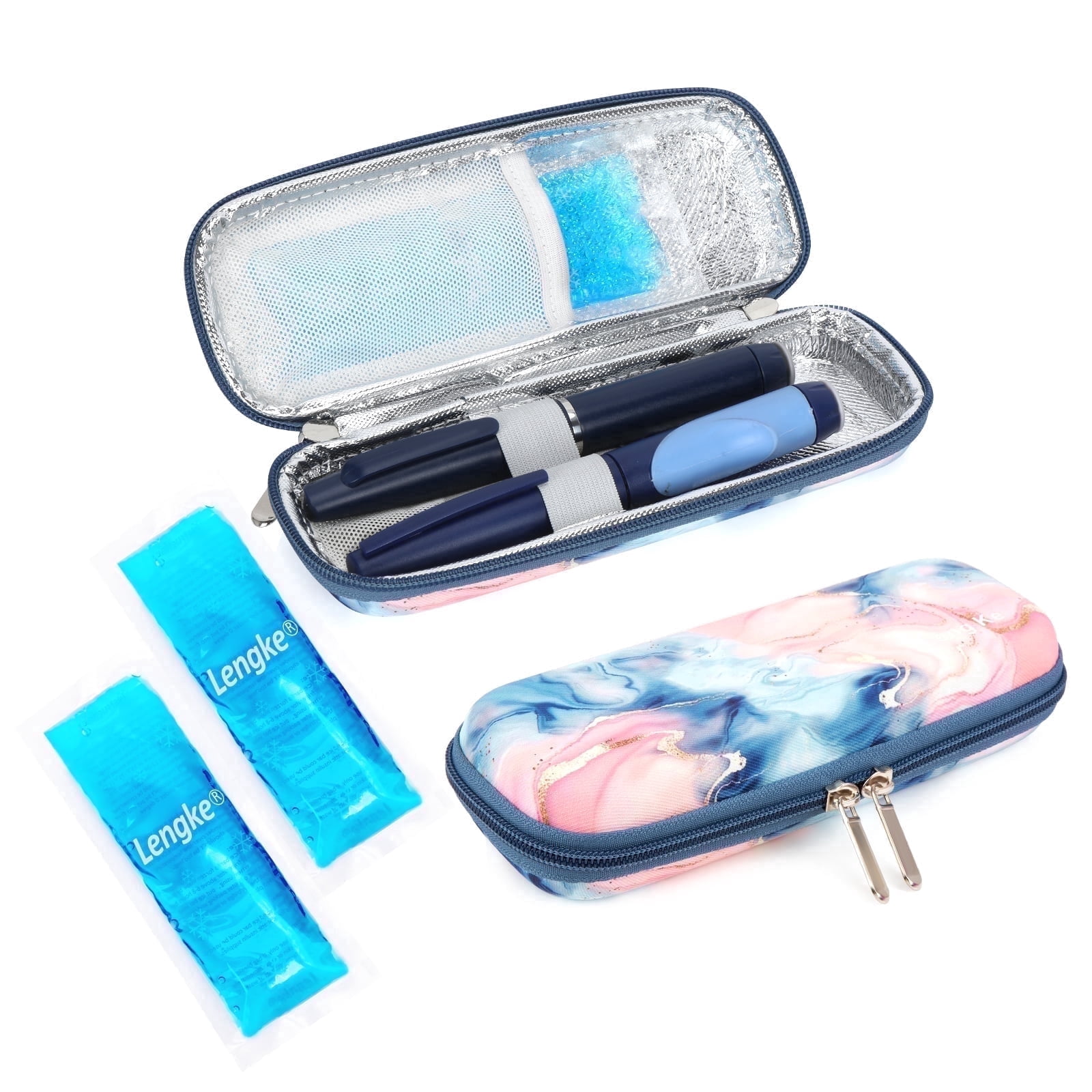SUNMON Insulin Cooler Travel Case, Small EVA Diabetic Insulated ...