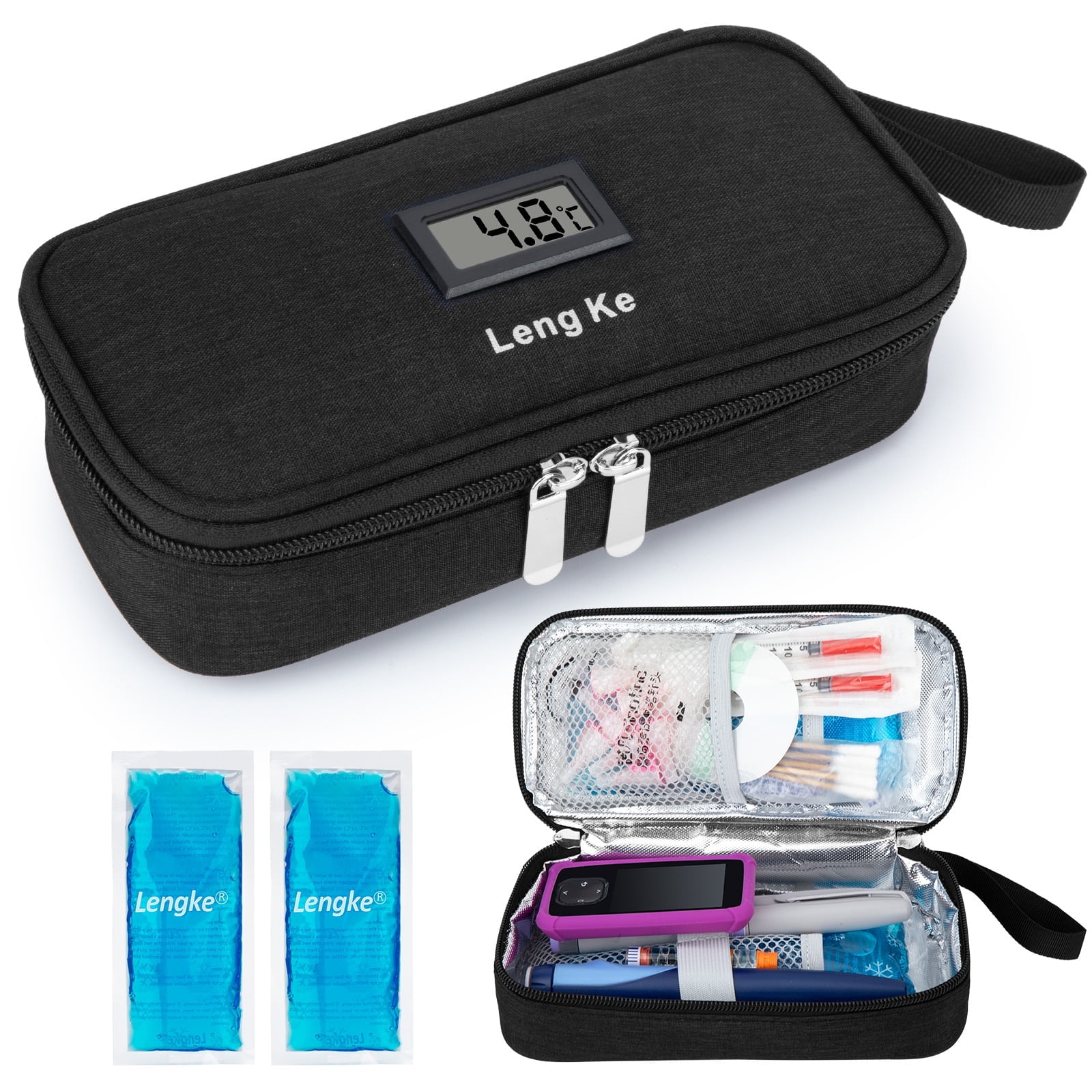 SUNMON Insulin Cooler Travel Case - TSA Approved Diabetic Medication ...
