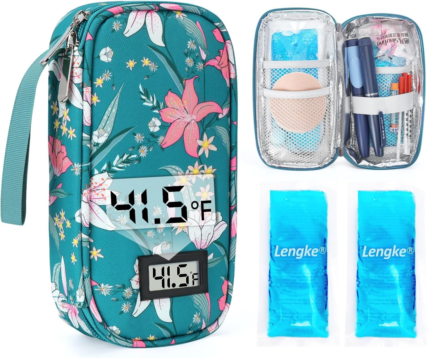 SUNMON Insulin Cooler Travel Case - TSA Approved Diabetic Medication ...