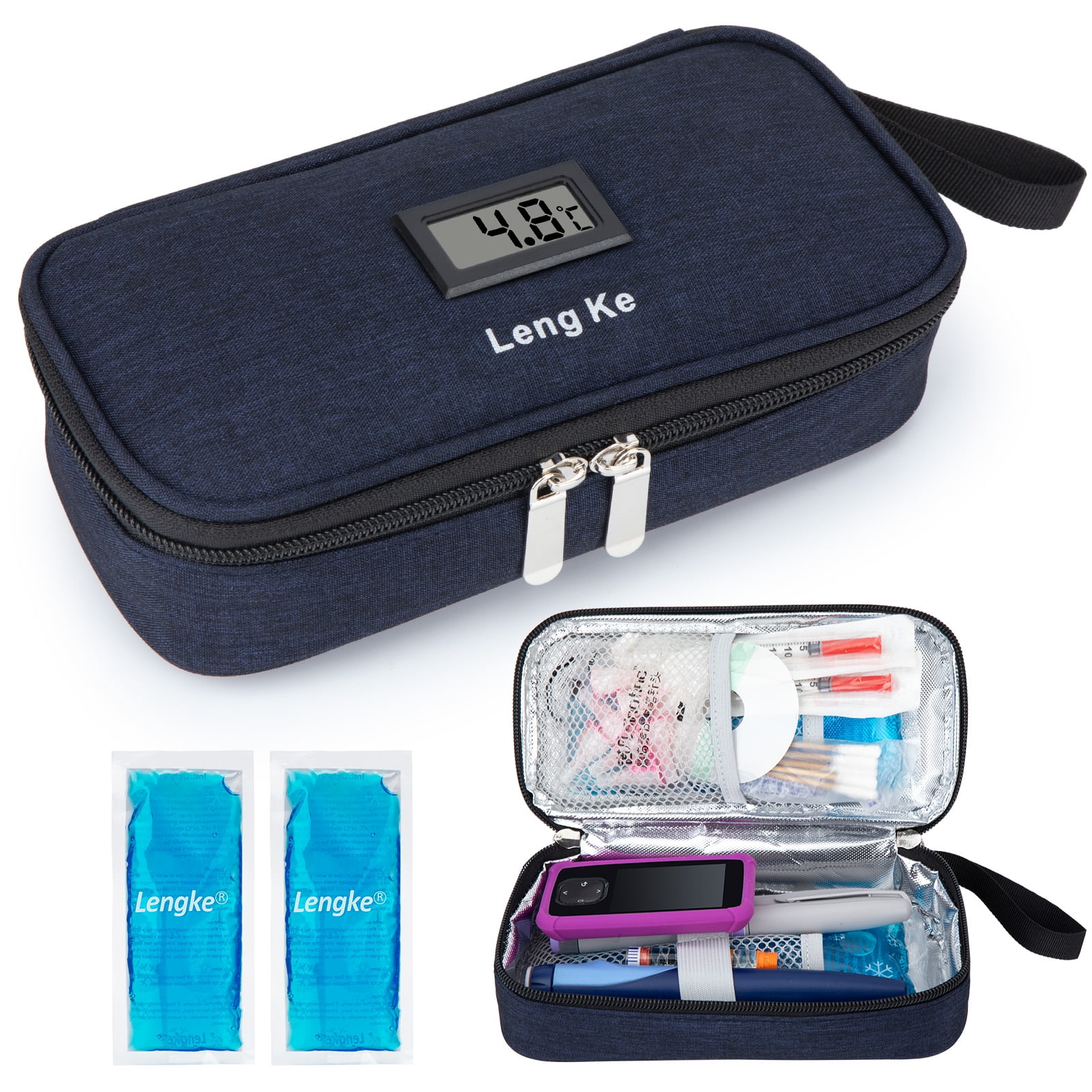 SUNMON Insulin Cooler Travel Case - TSA Approved Diabetic Medication ...