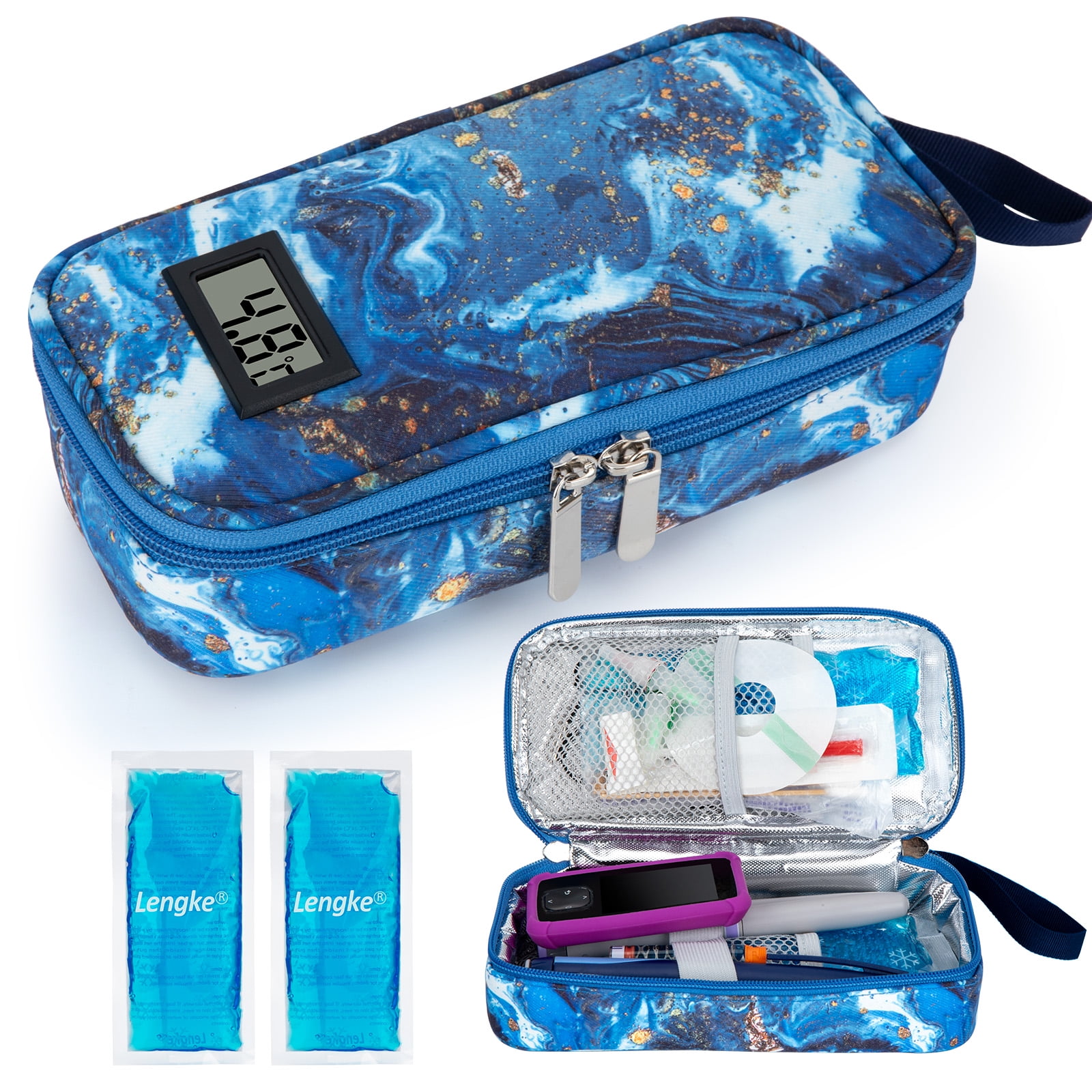 SUNMON Insulin Cooler Travel Case - TSA Approved Diabetic Medication ...