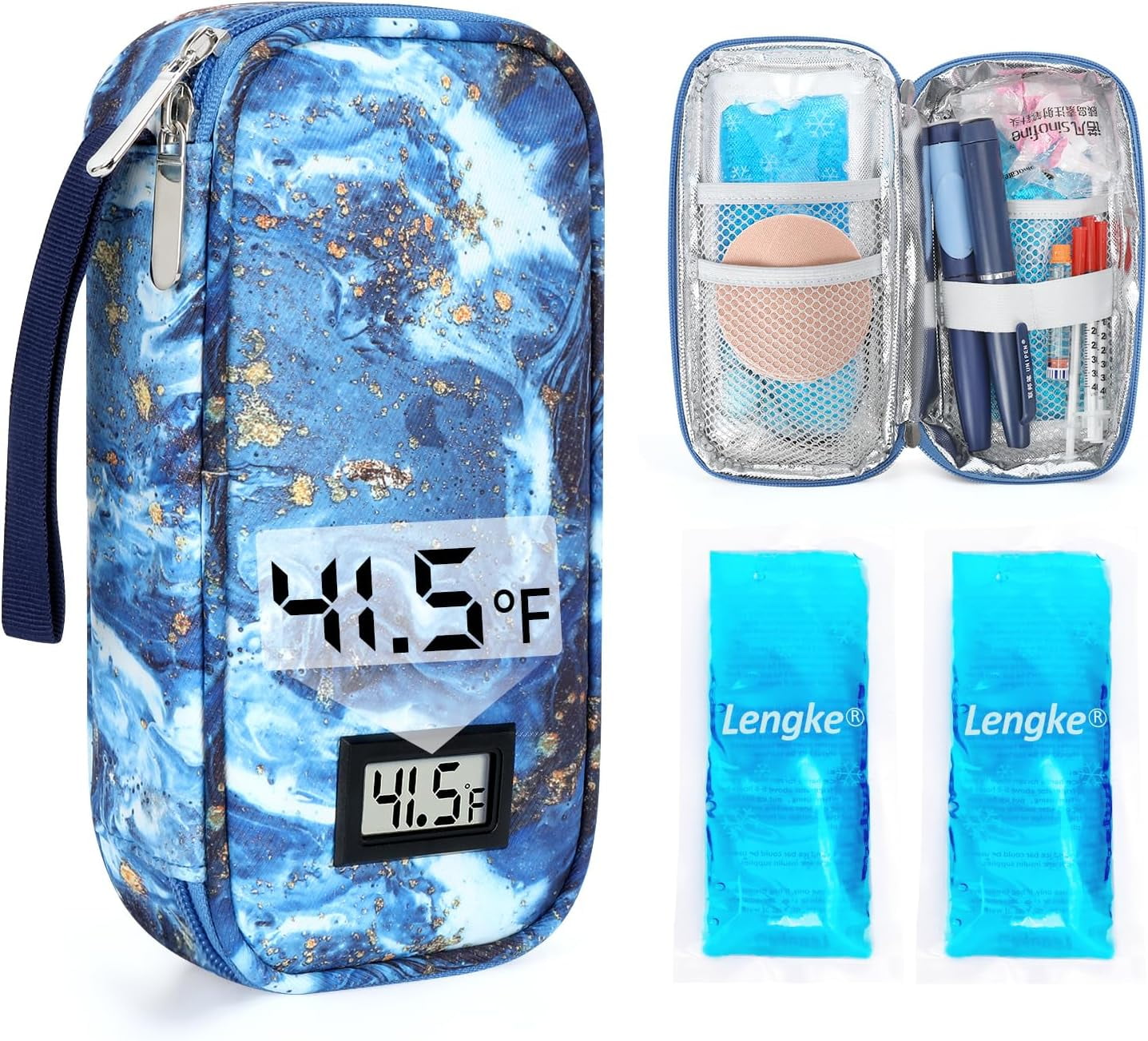 SUNMON Insulin Cooler Travel Case - TSA Approved Diabetic Medication ...