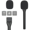 SUNMON Interview Microphone Handheld Adaptor for Rode Wireless Go II ...