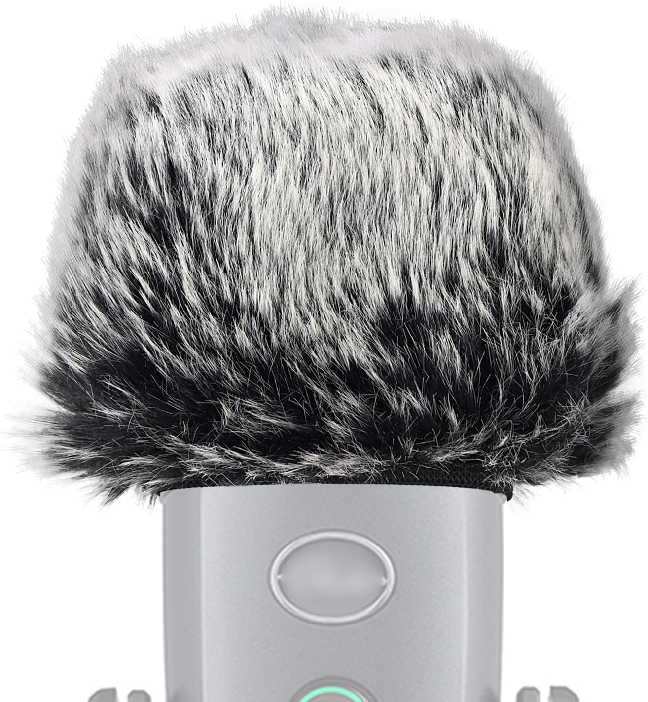 Mic Furry Windscreen Muff for Blue Yeti Nano Condenser Microphone, Mic ...