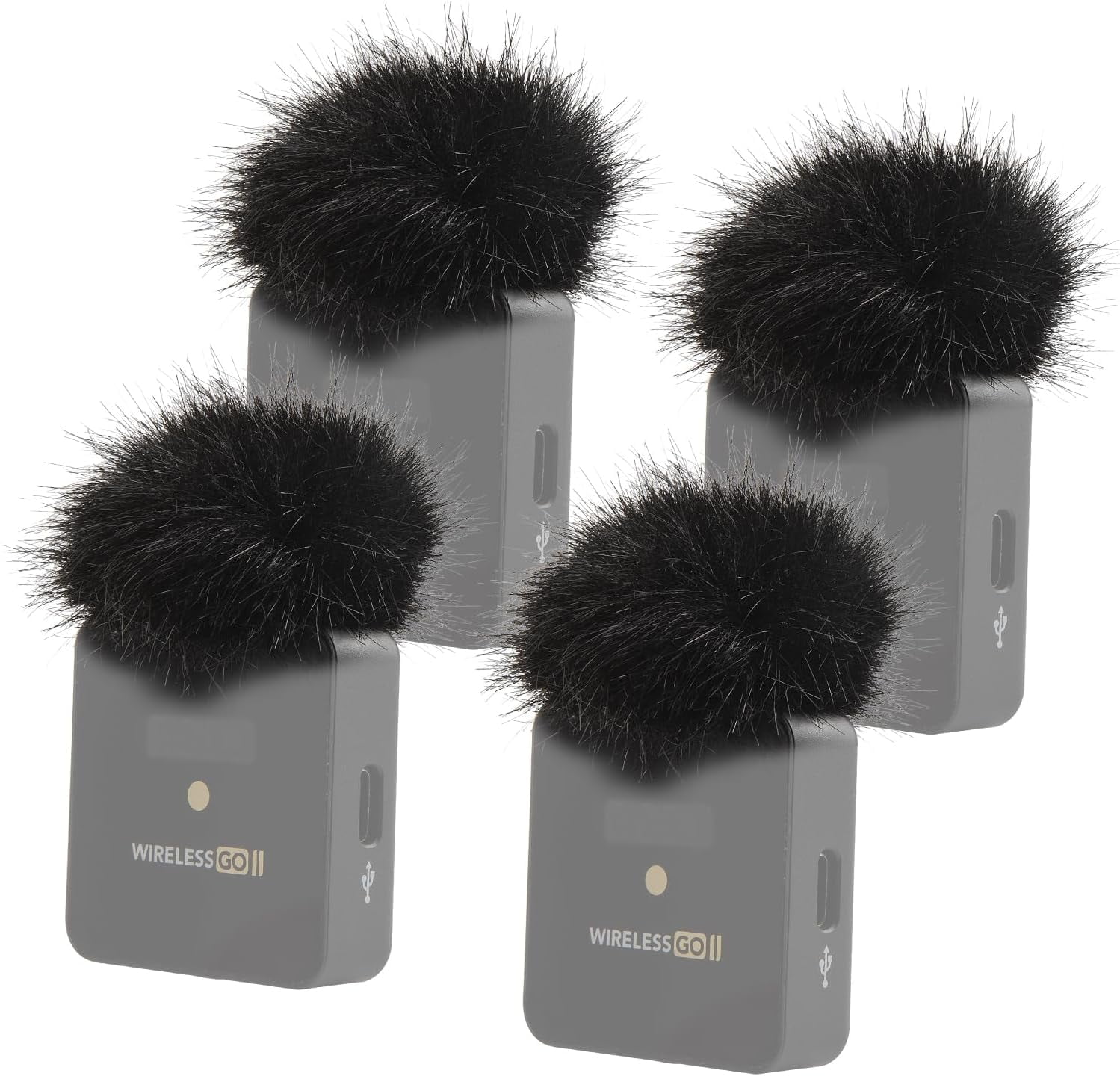 SUNMON Mic Windscreen for Rode Wireless Go II/Wireless Me/Wireless Pro ...