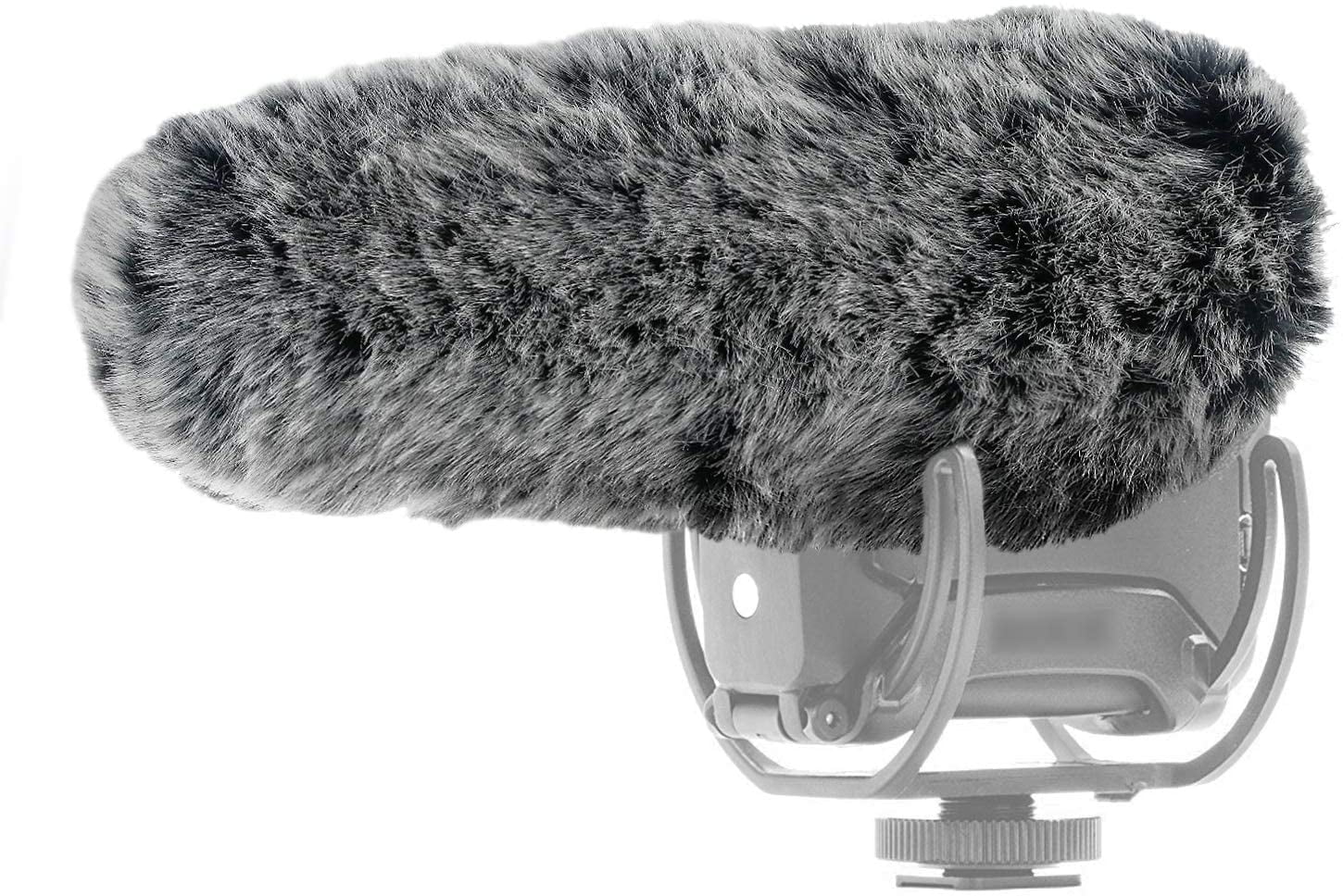 SUNMON Microphone Furry Windscreen - Outdoor Wind Cover Muff Mic Wind ...