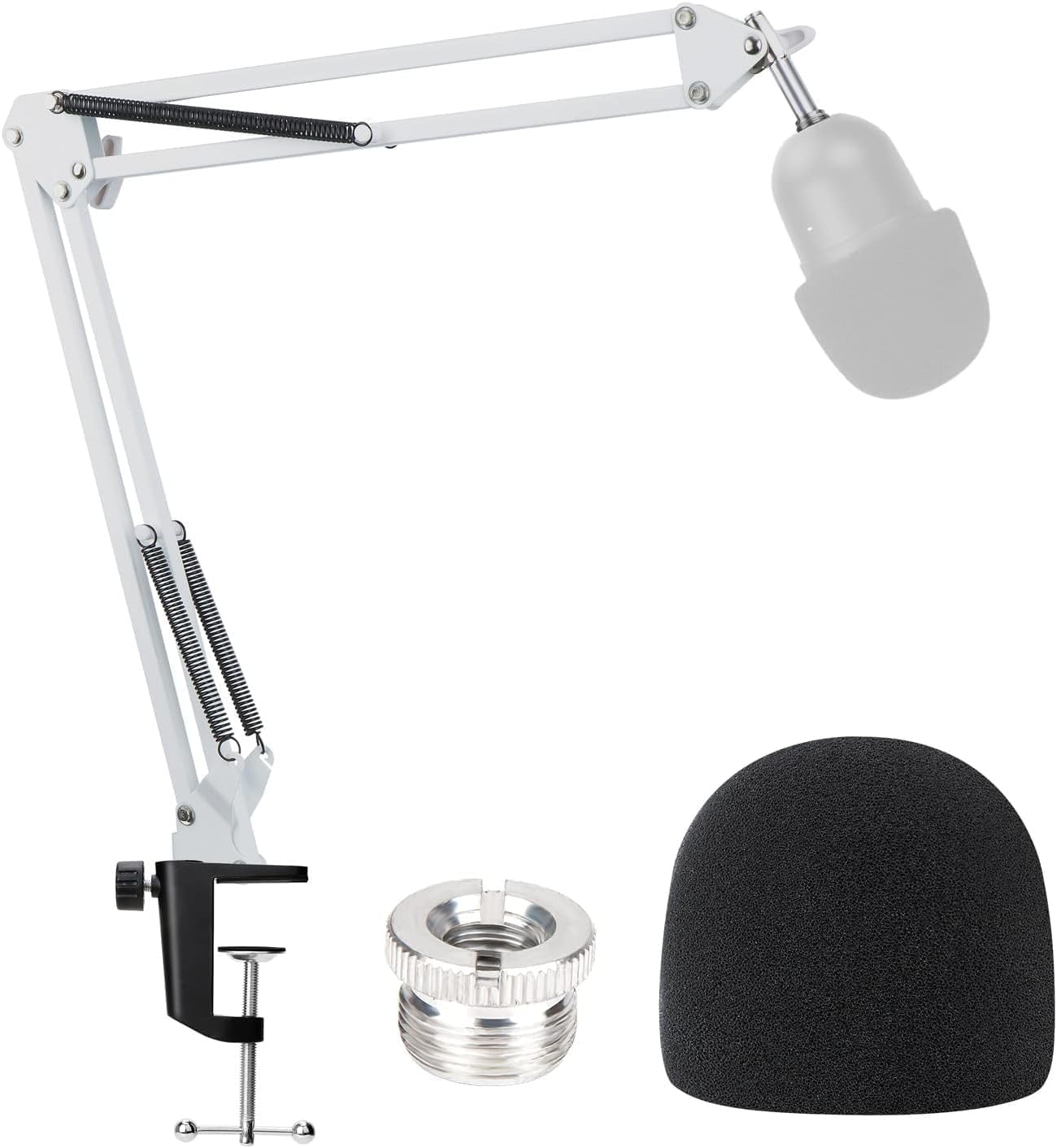 SUNMON Razer Seiren Mini Boom Arm with Pop Filter - Mic Stand with Foam ...