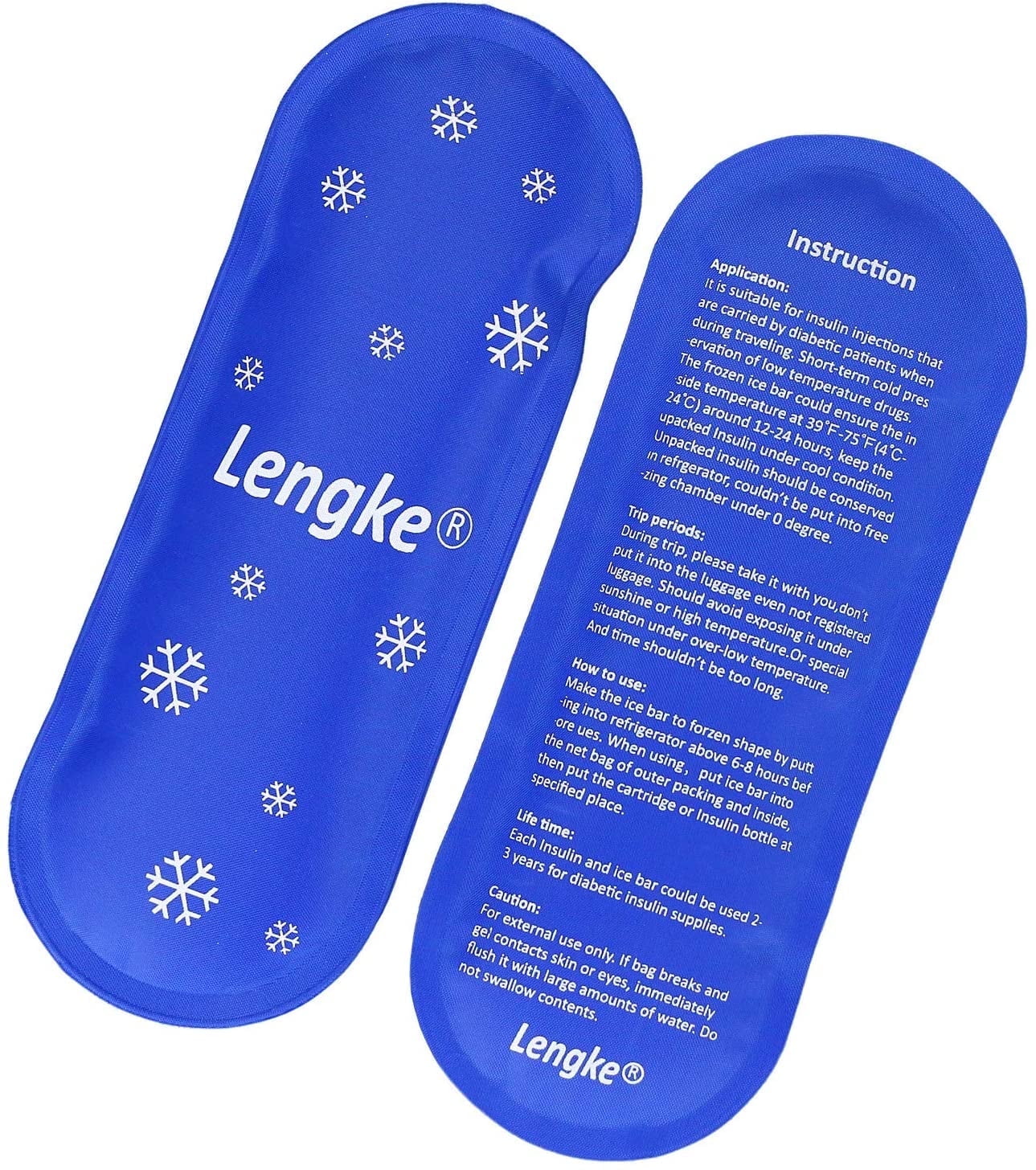 SUNMON Travel Case - Reusable Cooler Ice Packs Suitable for Diabetic ...