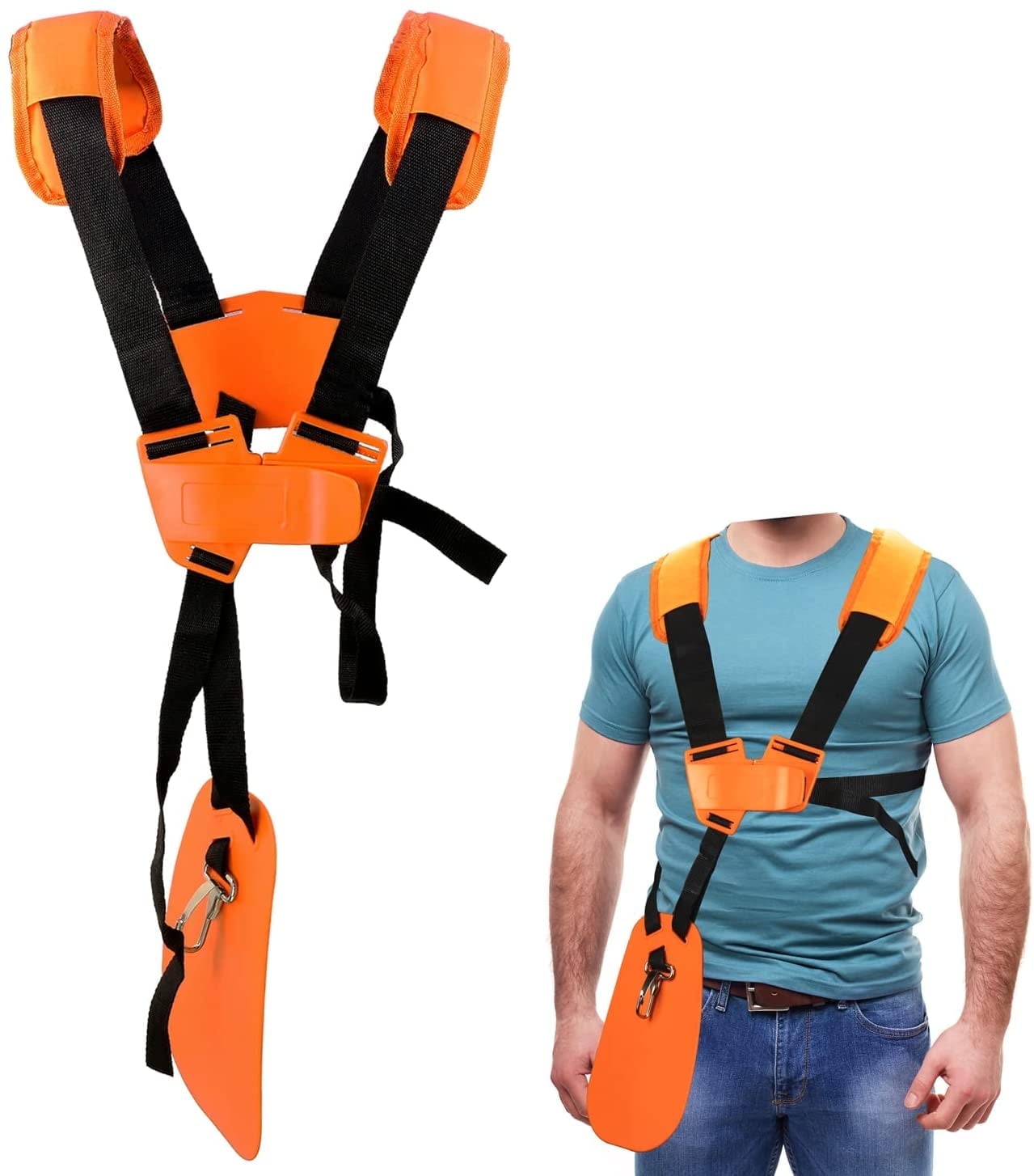 SUNMON Trimmer Shoulder Strap Double Breasted - Mower Trimmer Harness ...