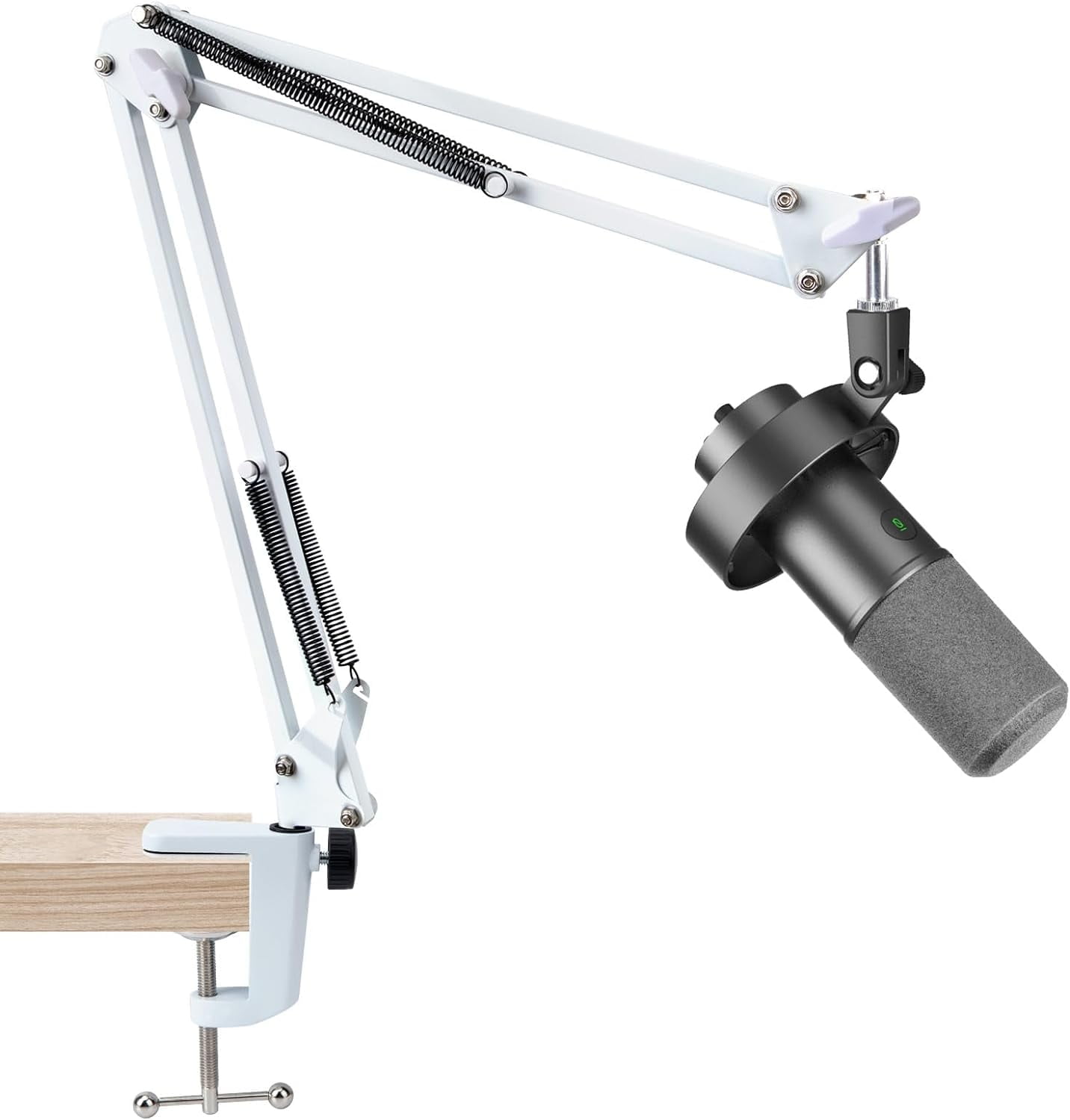 SUNMON White Boom Arm for Fifine K688 - Mic Boom Arm Compatible with ...
