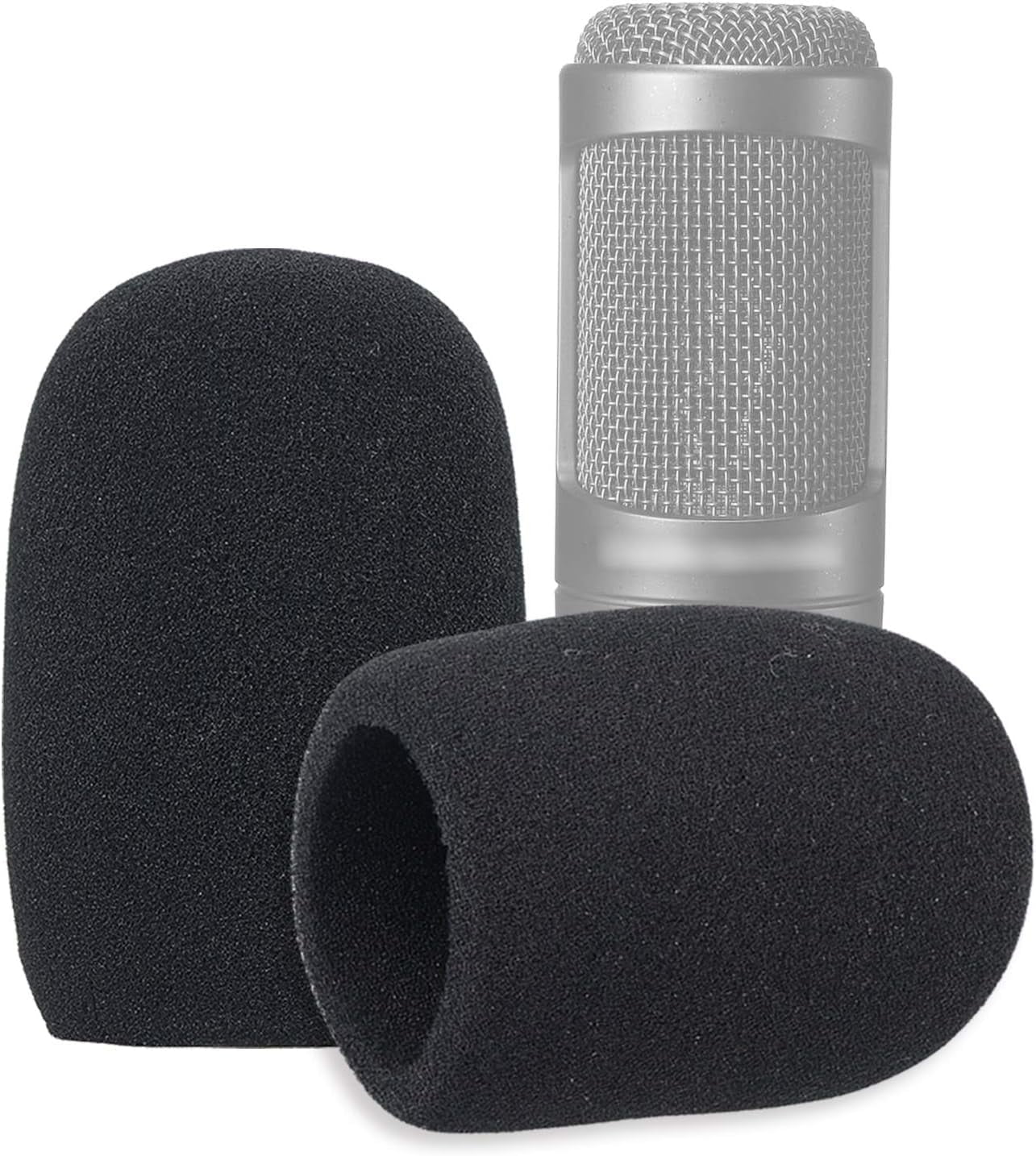 SUNMON, Windscreen Foam Cover, 2 pack, for Audio-Technica AT2020 ...