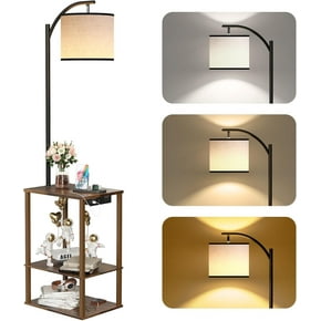 Side Table Lamp Combo