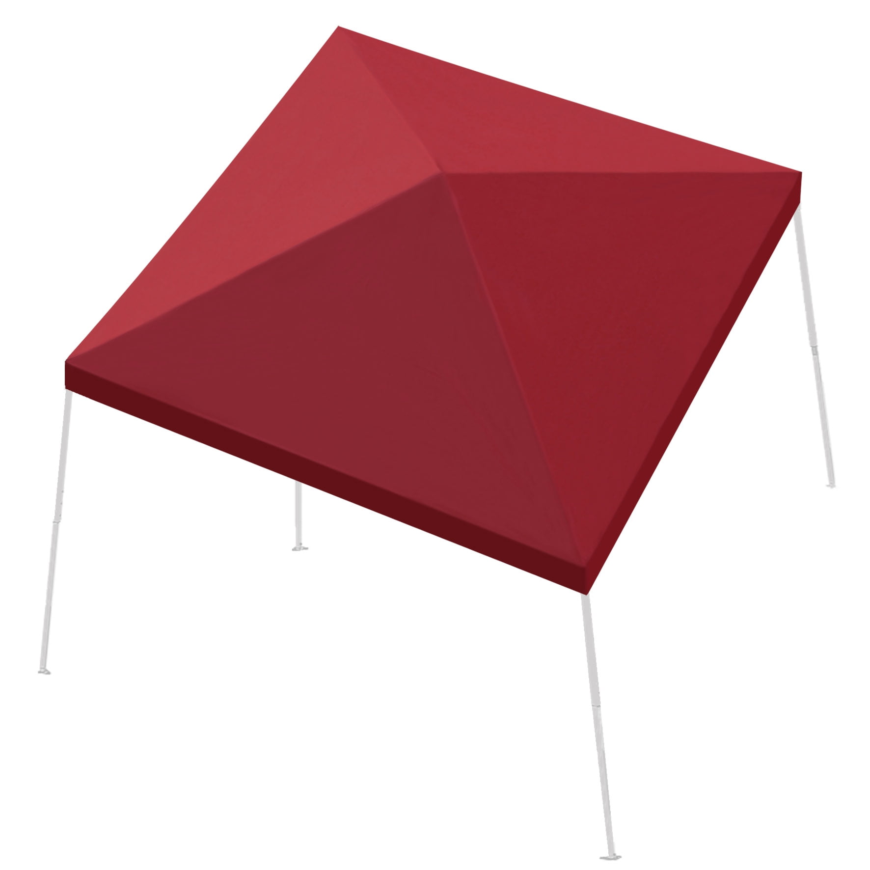Sunny 8x8 ft Burgundy Pop-up Outdoor Canopies, Slant Leg Frame ...