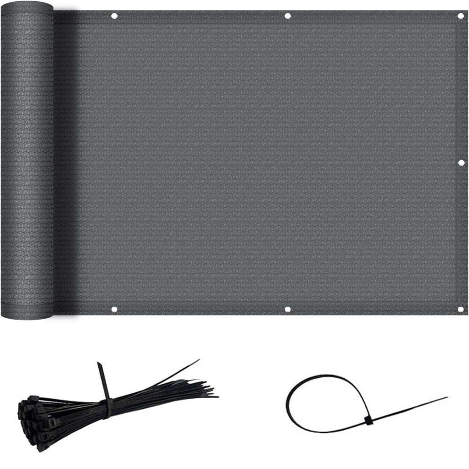 SUNNY GUARD Balcony Privacy Screen 2.6/3/3.3 ft x 10/16/20 ft ...