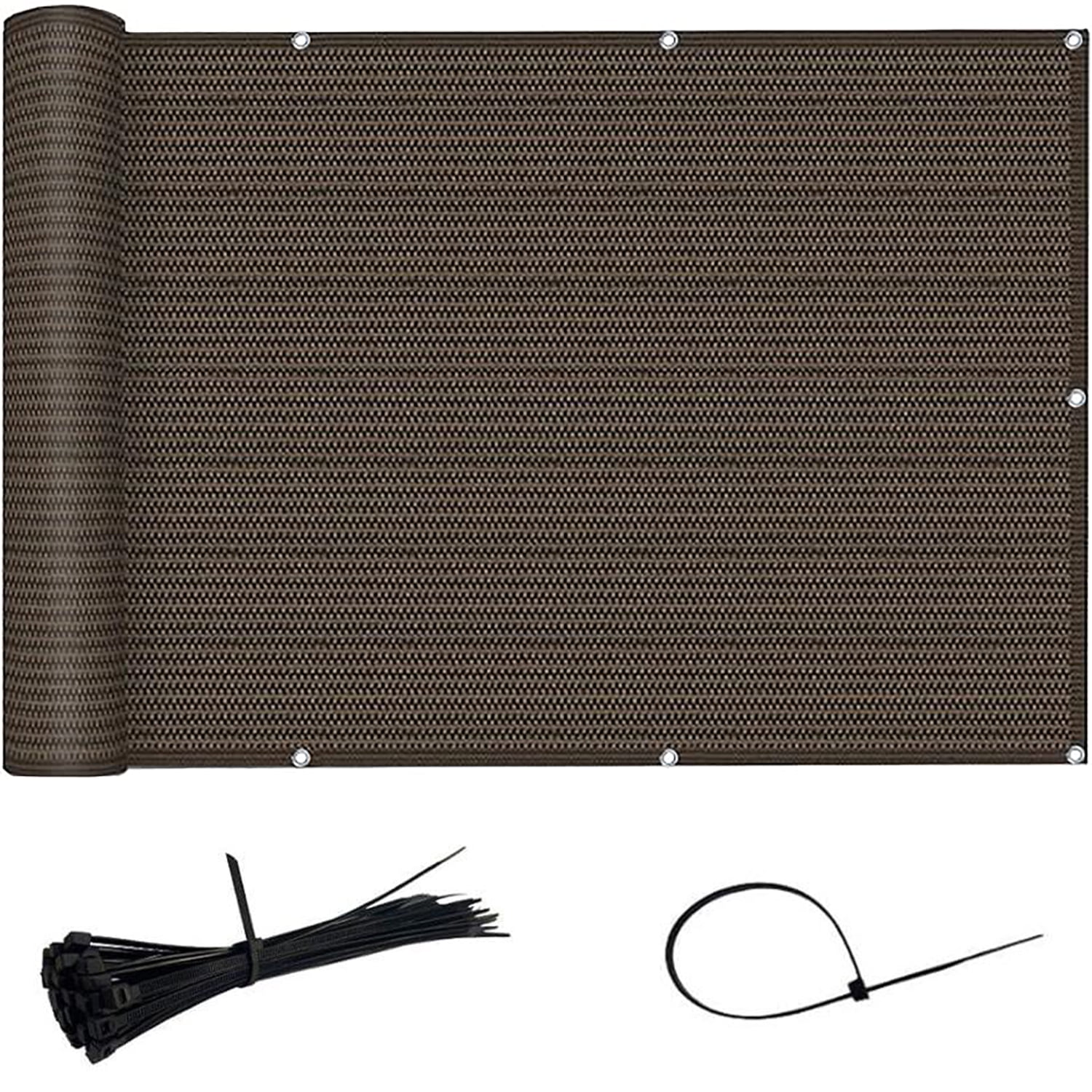 SUNNY GUARD Balcony Privacy Screen 2.6/3/3.3 ft x 10/16/20 ft ...