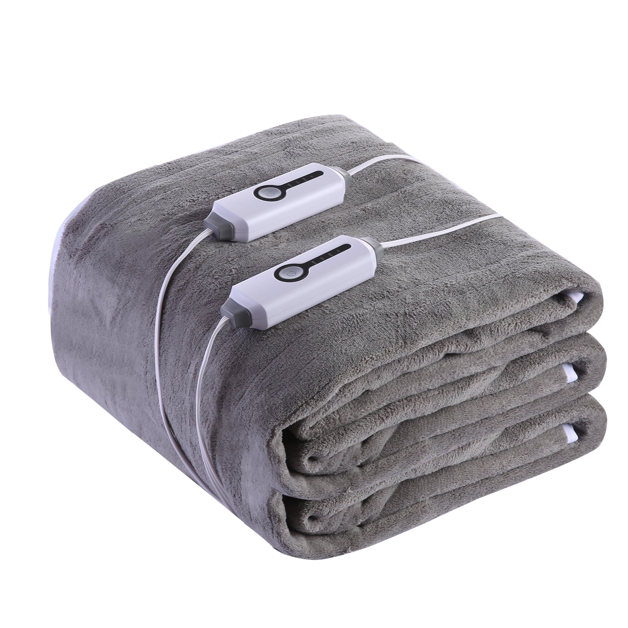 SUNNY HEAT Electric Mattress Pad Queen Size with Dual Control 4 ...