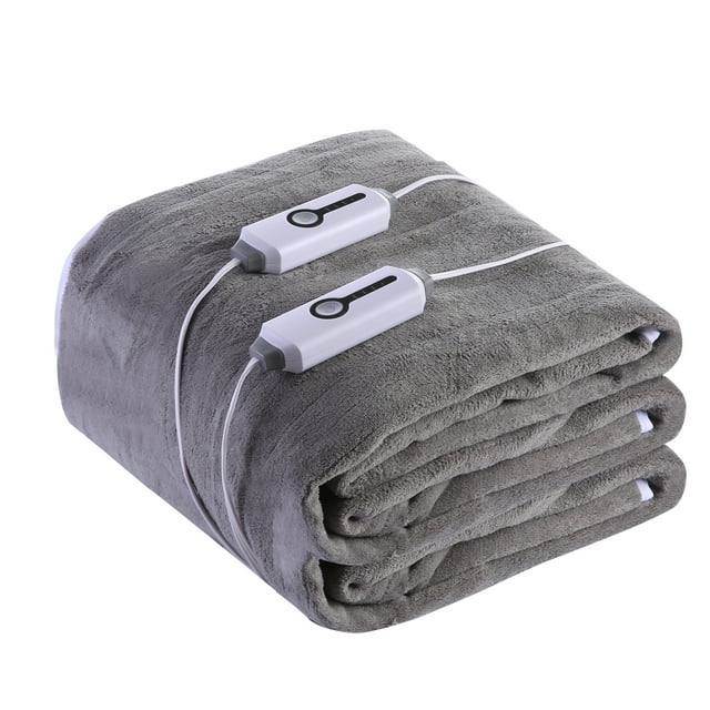 SUNNY HEAT Electric Mattress Pad Queen Size with Dual Control 4 ...