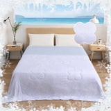 SUNNY HEAT Cooling Summer Comforter King Size 90"x108", Cooling Blanket ...