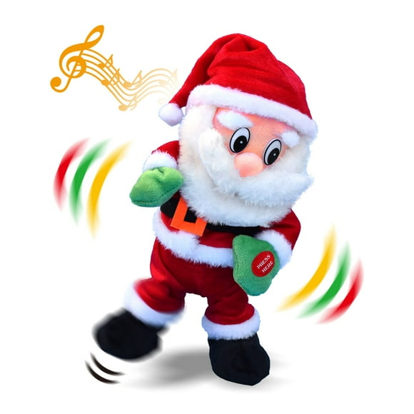 Musical Plush Santa