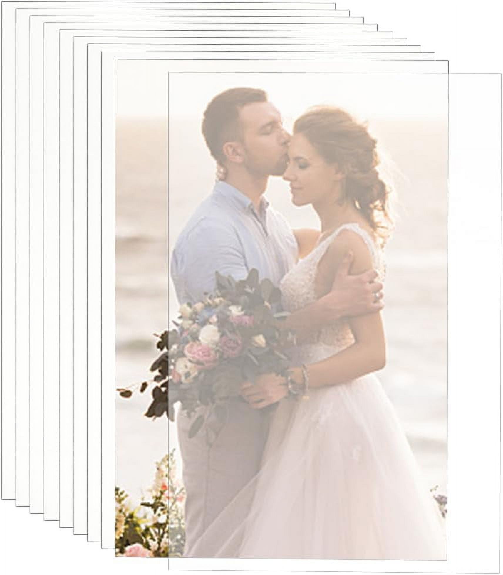 SUNNYCLUE 400 Sheets Vellum Paper for Wedding Save 4x5.9 Inch Artists ...