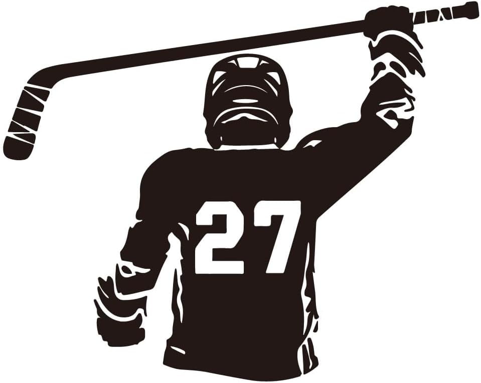SUNNYCLUE Lacrosse Wall Decal Lacrosse Vinyl Stickers Team Player ...