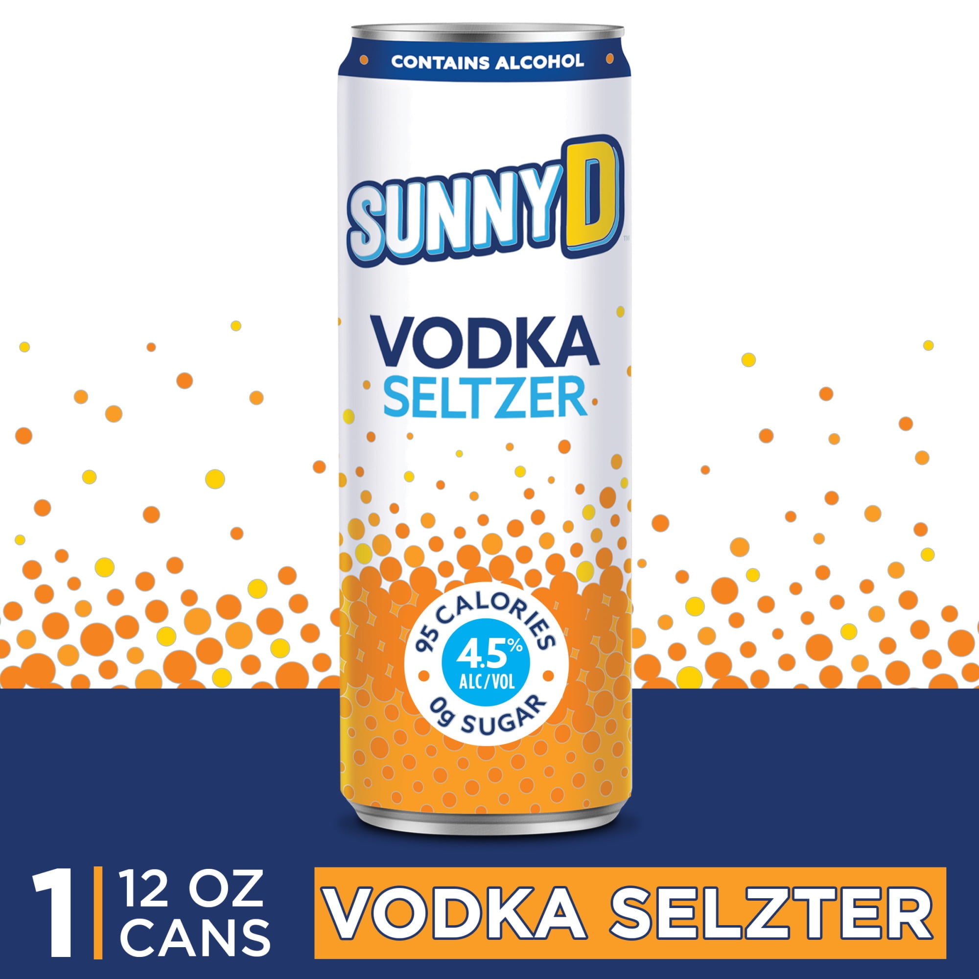SUNNYD Vodka Seltzer, 12 FL OZ Slim Can - Walmart.com
