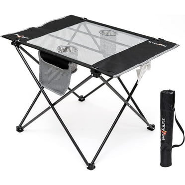 Ktaxon 47in Portable Folding Camping Table, Ultralight Collapsible ...