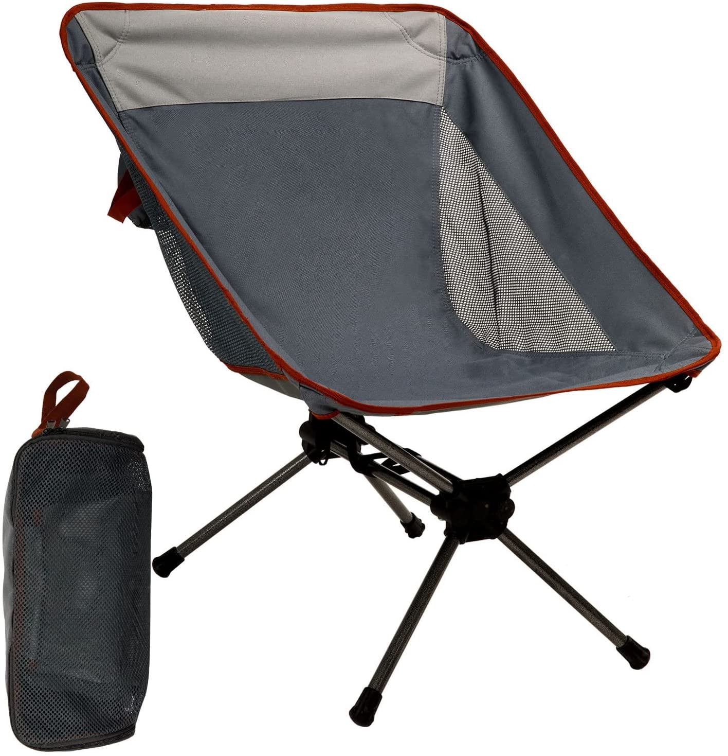 SUNNYFEEL Ultralight Folding Camping Chair, Portable Backpacking Chairs ...