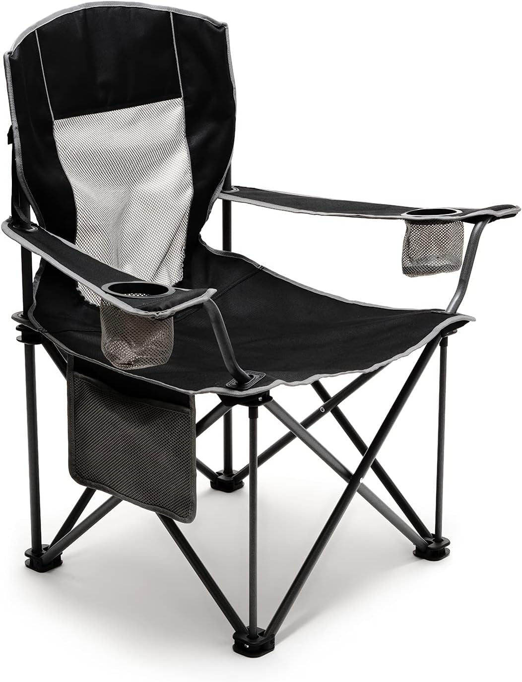 SUNNYFEEL XL Oversized Camping Chair, Folding Camp Chairs for Adults ...