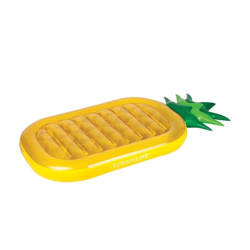 SUNNYLIFE Inflatable Pool Lounge Floating Pineapple - Walmart.com