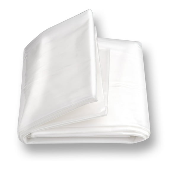 SUNNYOUTDOOR 10x25 FT Transparent Polyethylene Covering Greenhouse ...