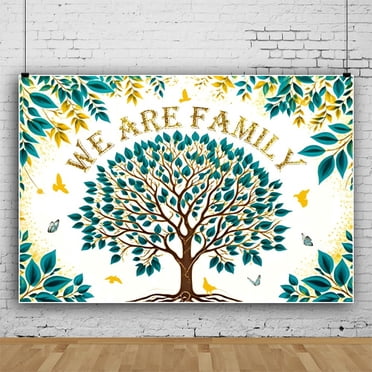 SUNOLIFE Family Reunion Backdrop We are Family Background for Family ...