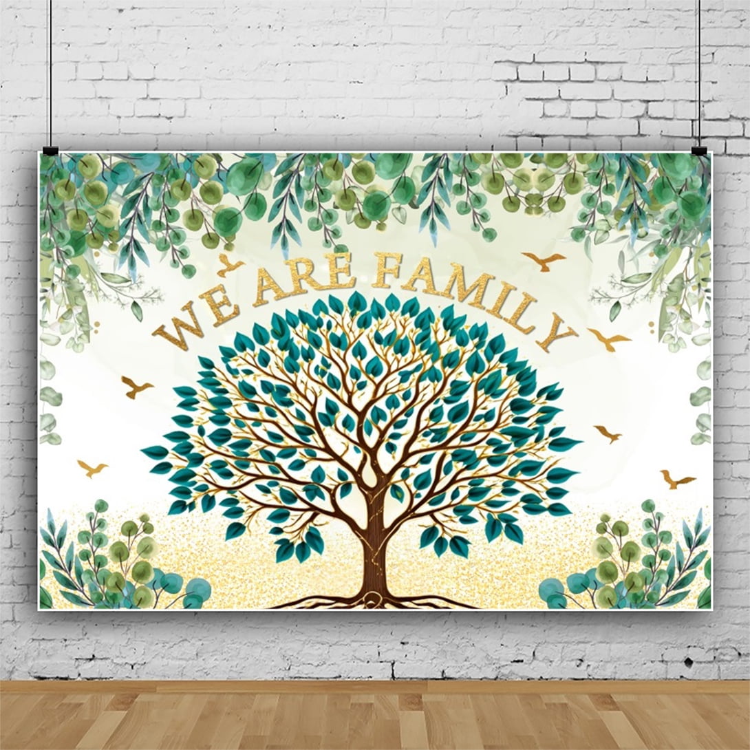 SUNOLIFE Family Reunion Backdrop We are Family Background Banner for ...