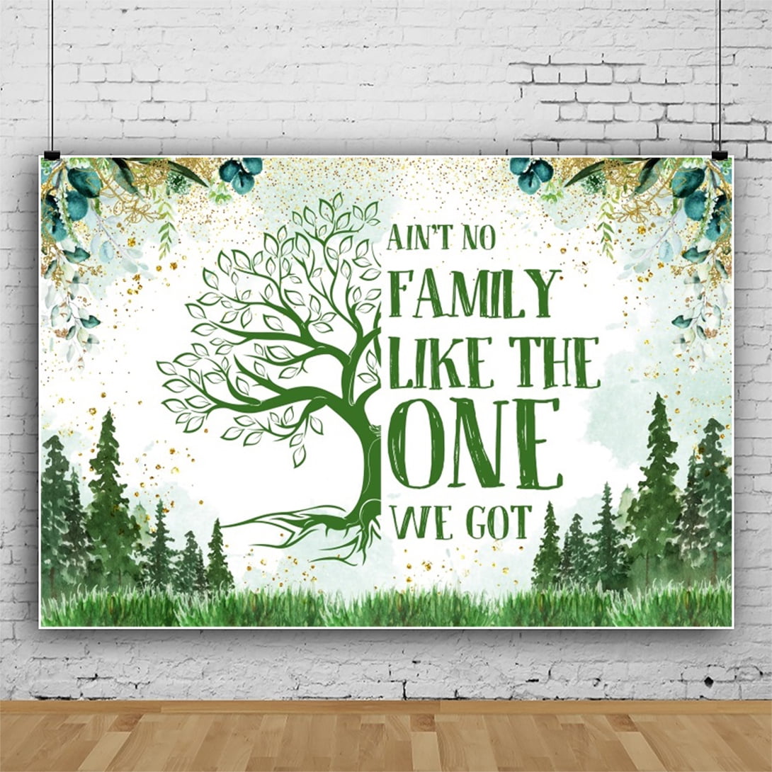 SUNOLIFE Family Reunion Backdrop We are Family Background for Family ...