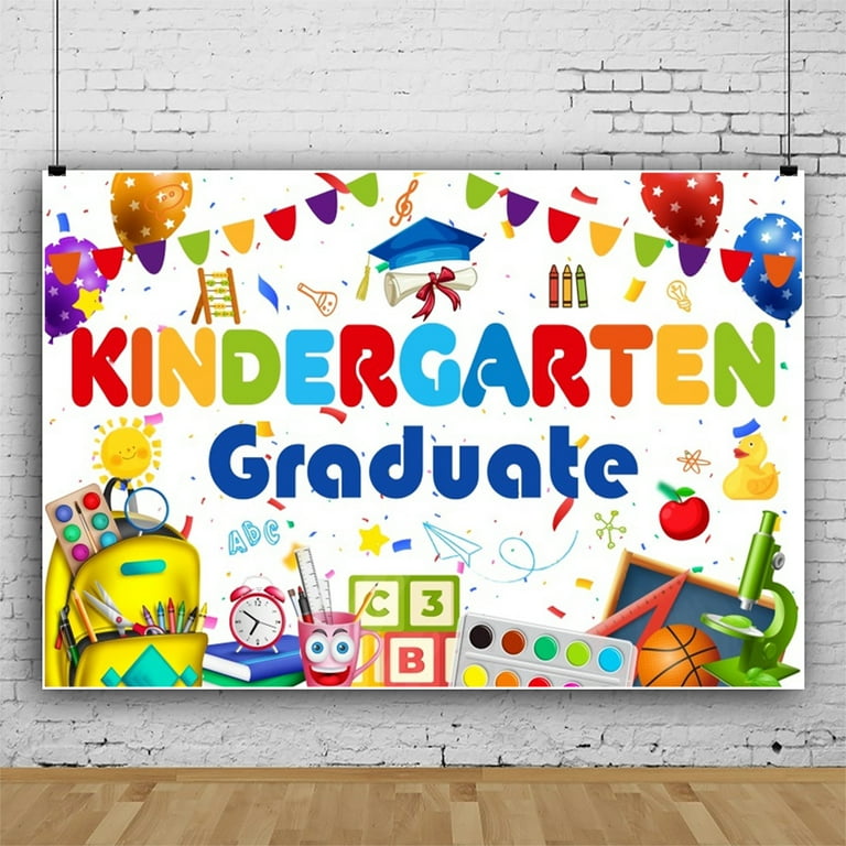 Kindergarten Graduation Background Design Kindergarten Graduation