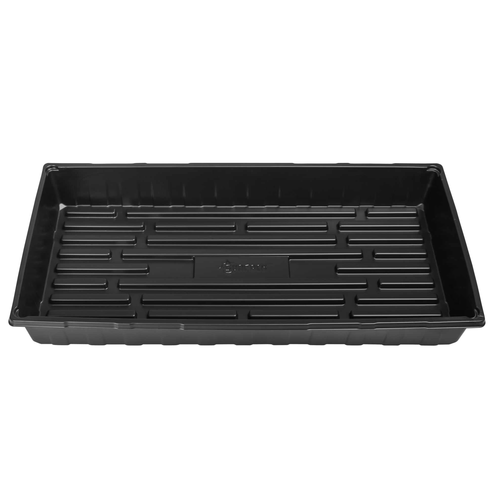 SUNPACK 10" x 20" Indoor Gardening Extra Strength Plastic Seeding Tray ...